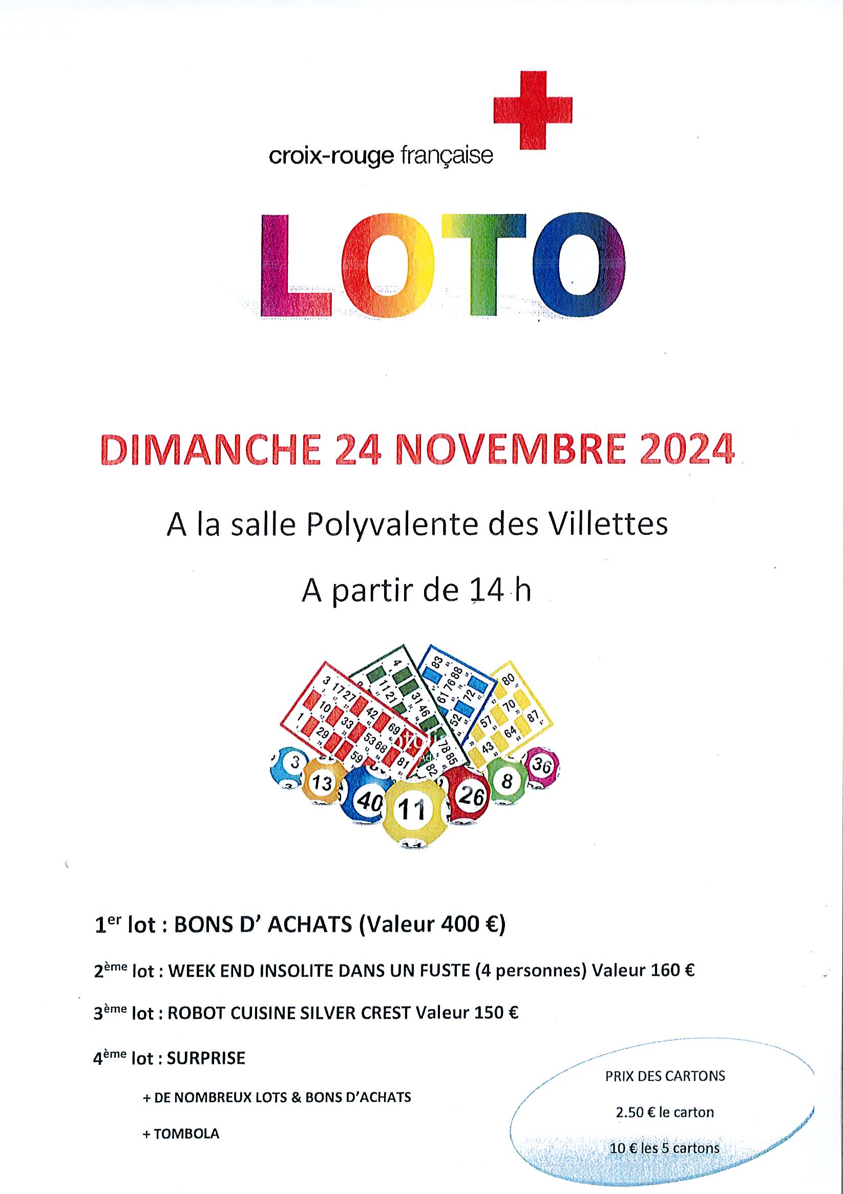 Zoomdici | LOTO de la Croix-Rouge française