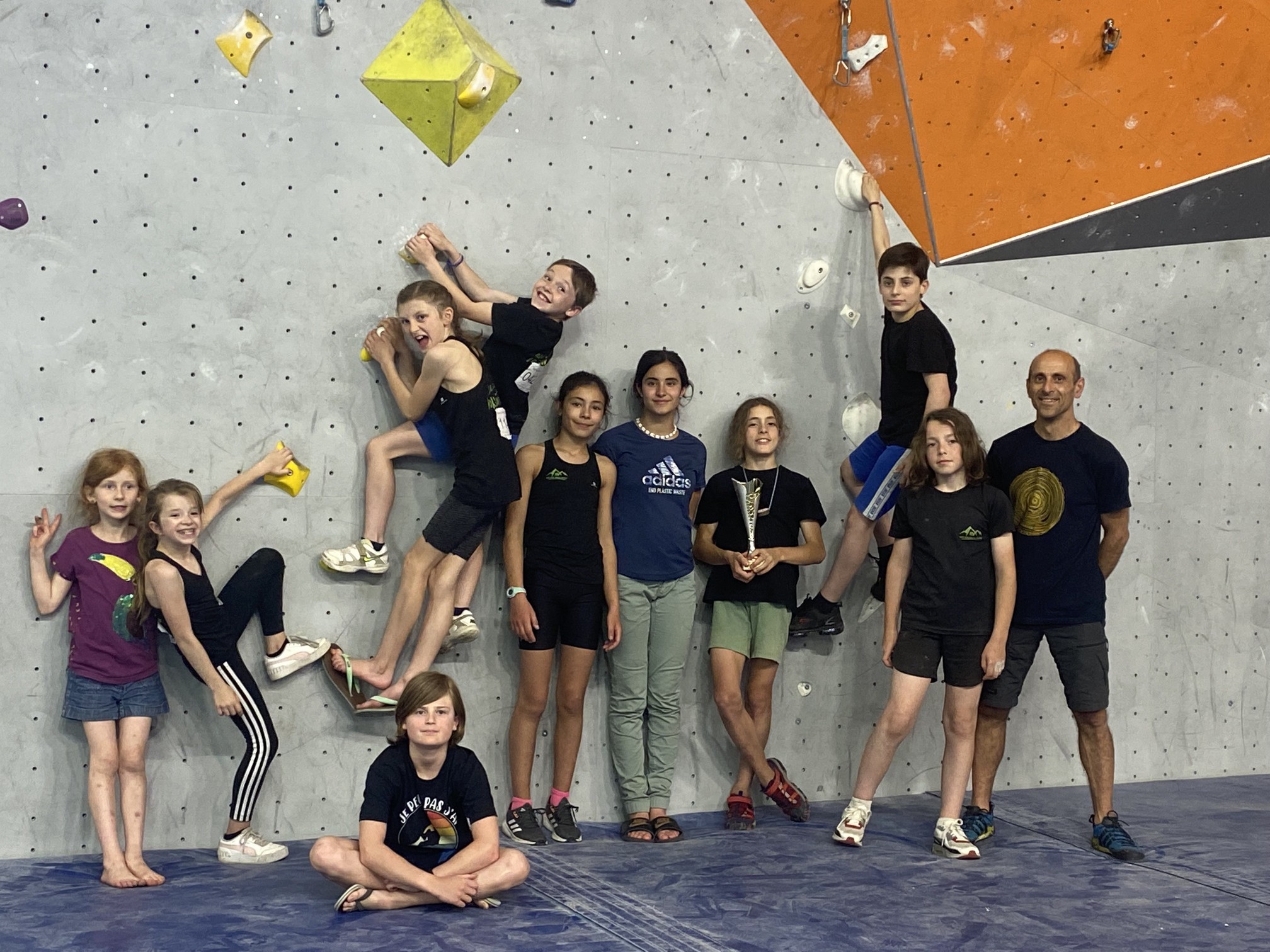 De bons résultats cette fin de saison pour le club d'escalade du Puy