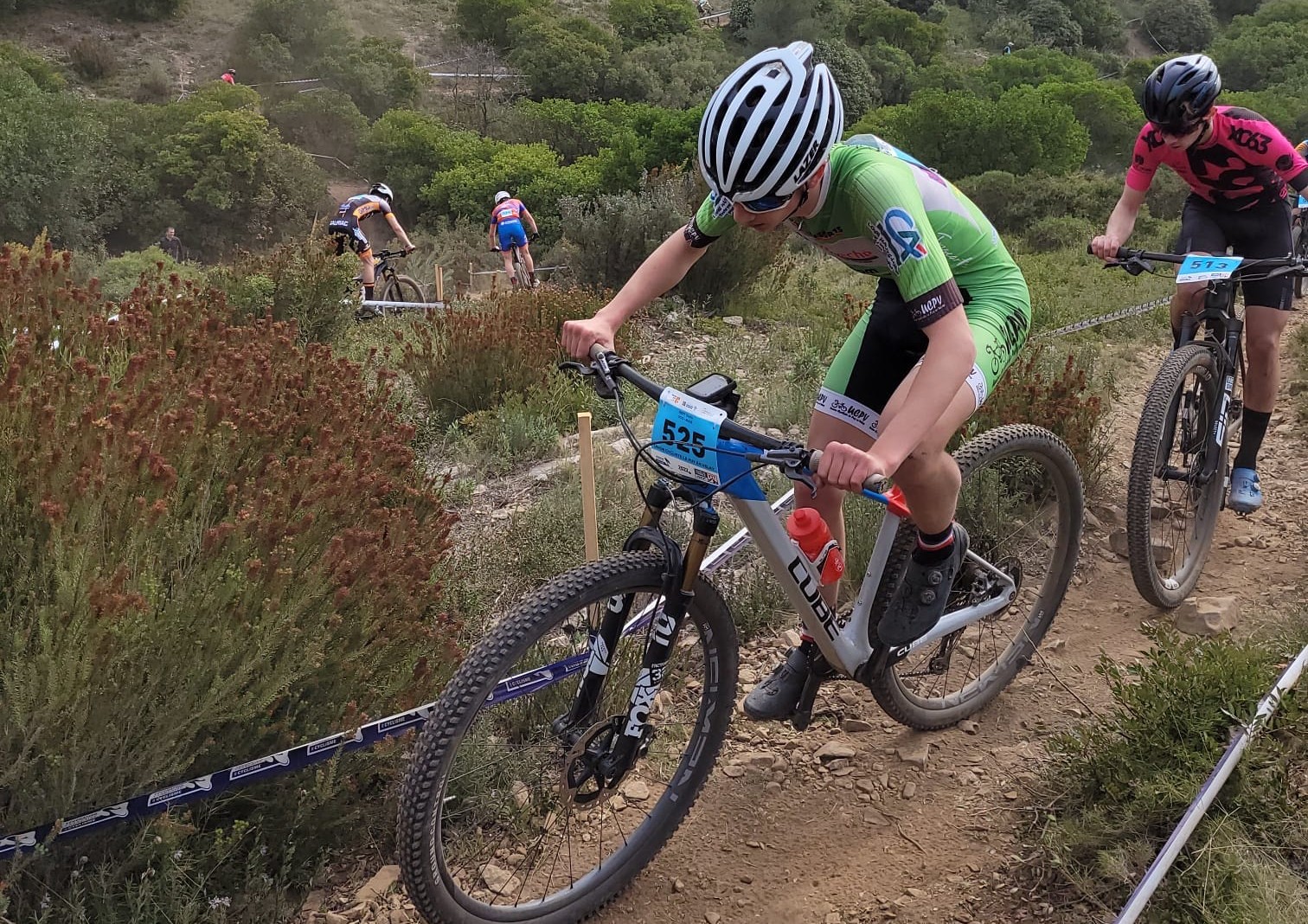 Quatre podiums pour les jeunes vététistes de l'UCPV