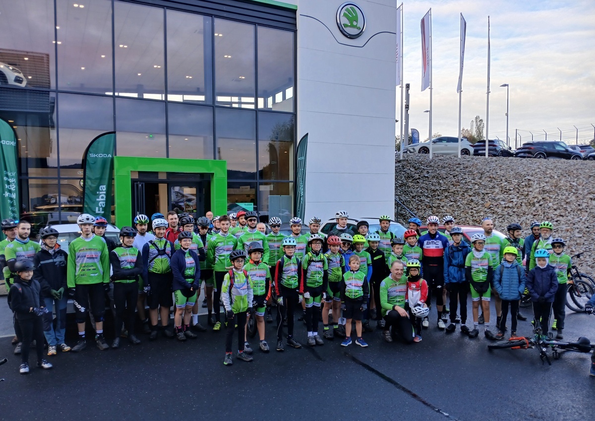 Dans la roue de Jordan Sarrou pour l'Union Cycliste du Puy en Velay