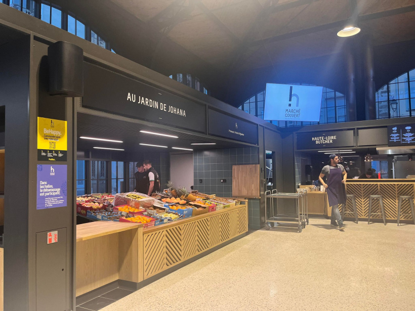 Halles Ponotes : une ouverture en avant première en présence des élus