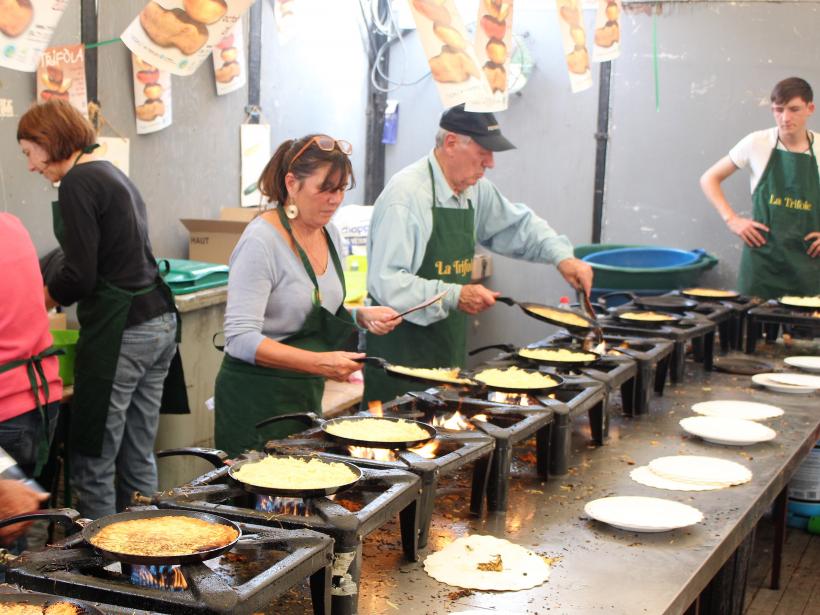 La Trifolà : reine d'un jour à Craponne-sur-Arzon