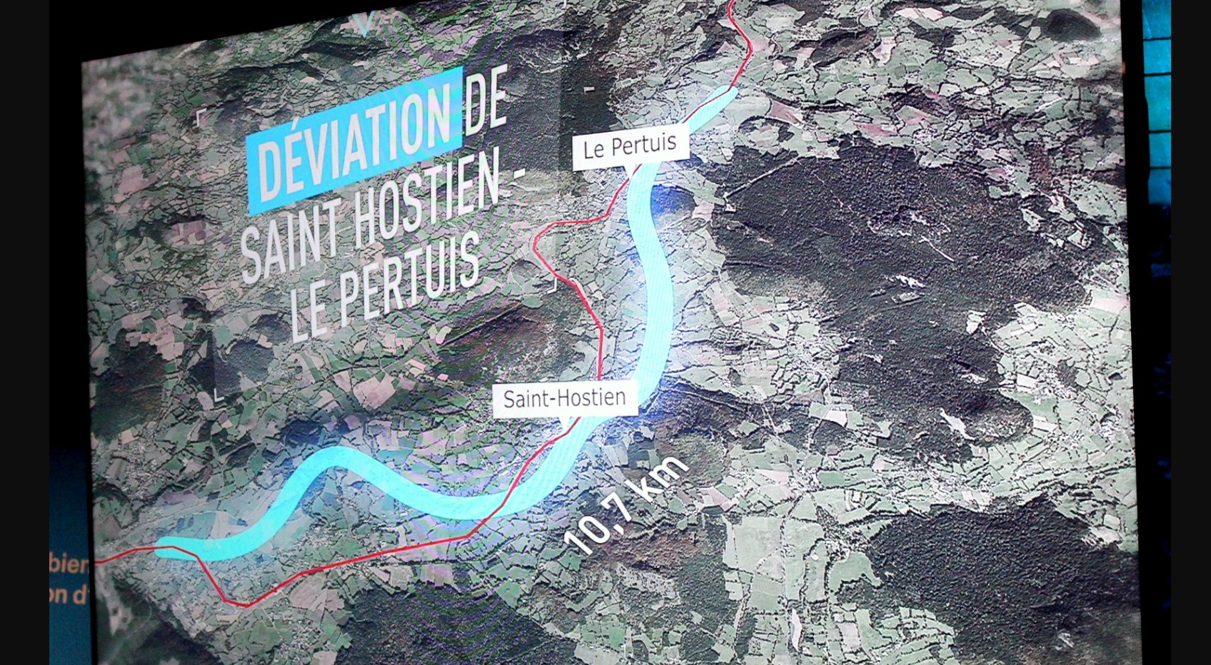 La déviation St-Hostien/Le Pertuis... vue par la « Com d’Agglo