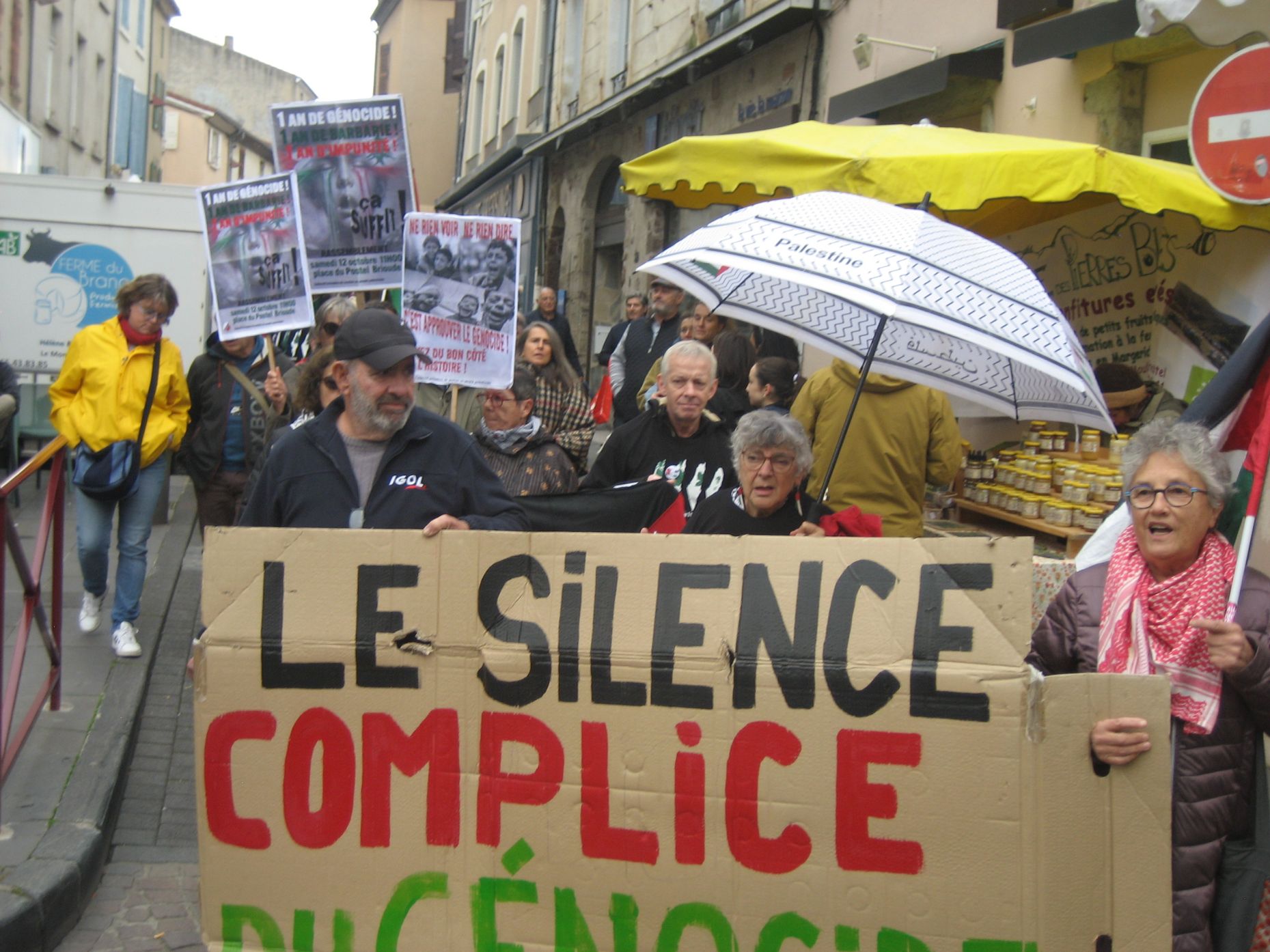 Brioude : rassemblement, ce 9 novembre, en soutien à Gaza et au Liban