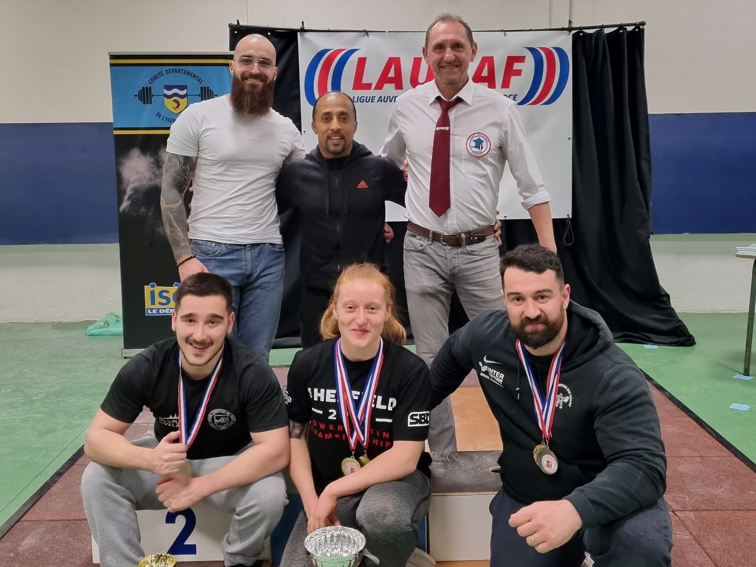 Les athlètes de l’Union Sportive du Velay en forme olympique à Albertville