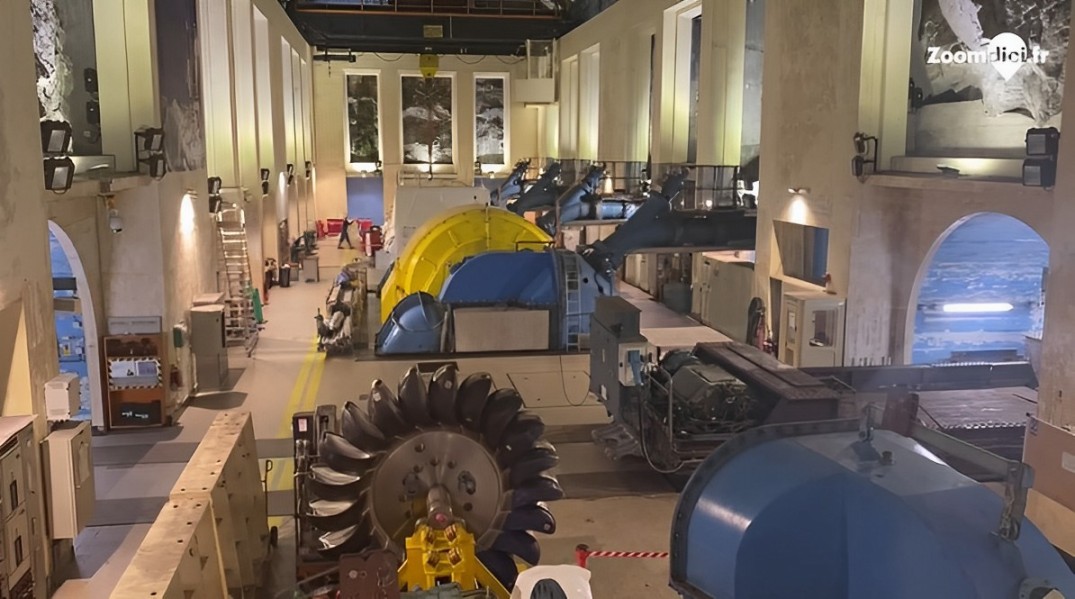[Vidéo] Immersion au cœur d'une centrale hydroélectrique, 90 m sous terre