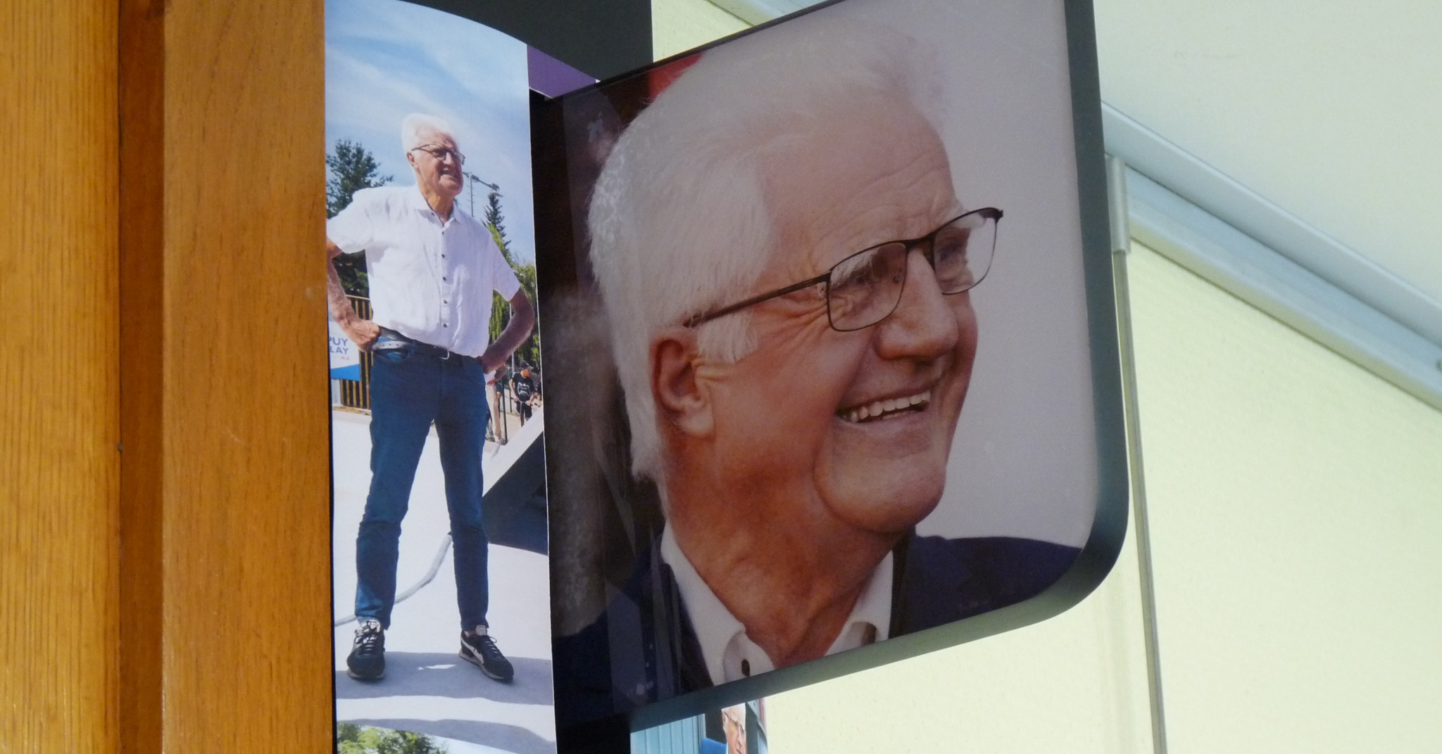 Hommage à Michel Joubert dont la salle communautaire porte désormais le nom