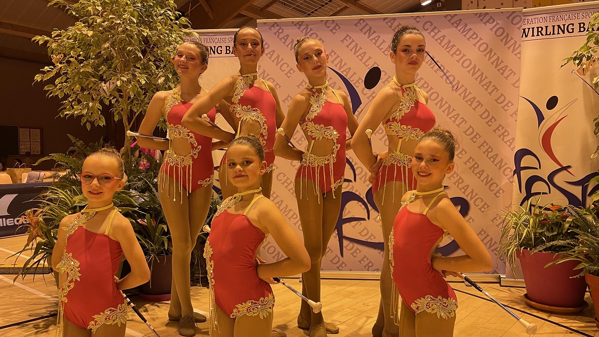 Saint-Germain-Laprade : une saison exceptionnelle pour le twirling bâton
